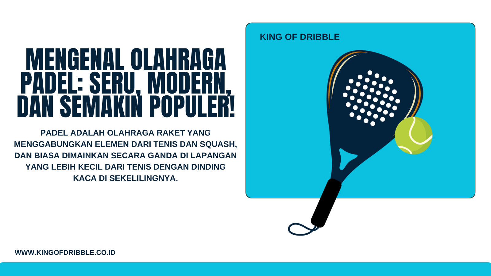 Mengenal Olahraga Padel: Seru, Modern, dan Semakin Populer! – kingofdribble