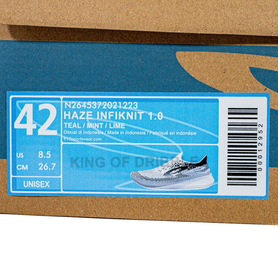 KING OF DRIBBLE Sepatu Running/Lari 910 Nineten Haze Infiknit 1.0 N264 ...